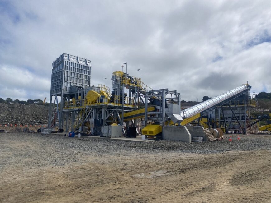 Tungsten Mine Crushing Circuit - Vanguard Mining